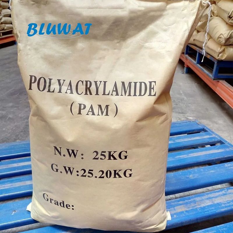 PAM Polyacrylamide Powder Flocculation For Drilling Mud Additives ...