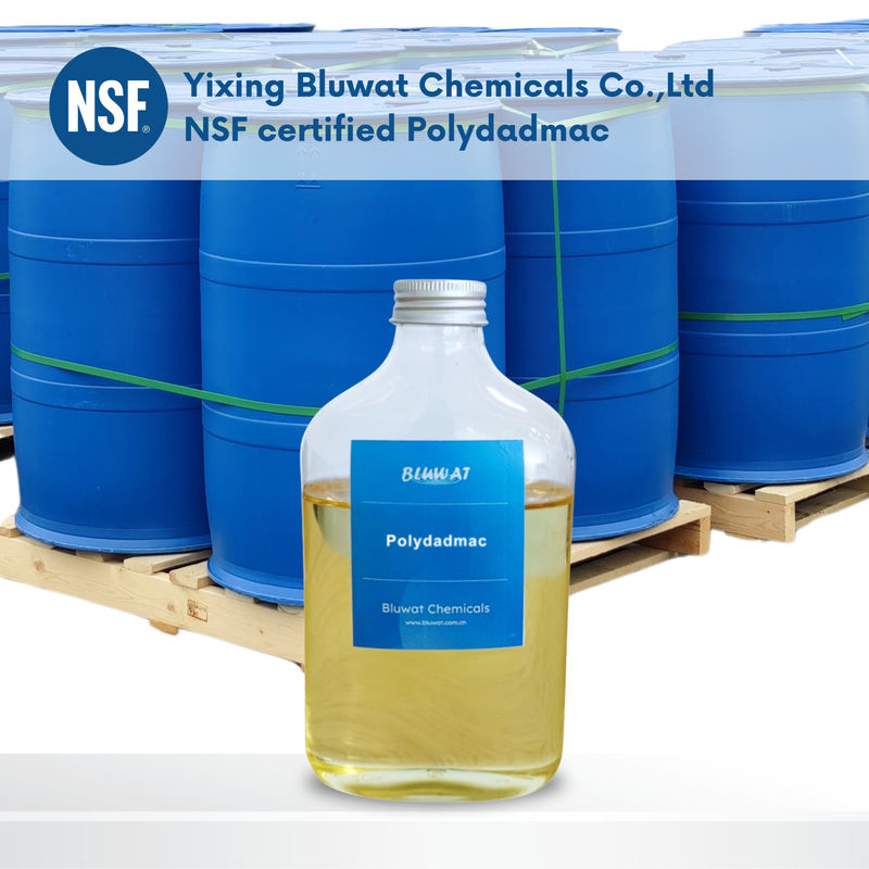 NSF certified CAS No.26062-79-3 20%-50% Solid Content Polydadmac for ...