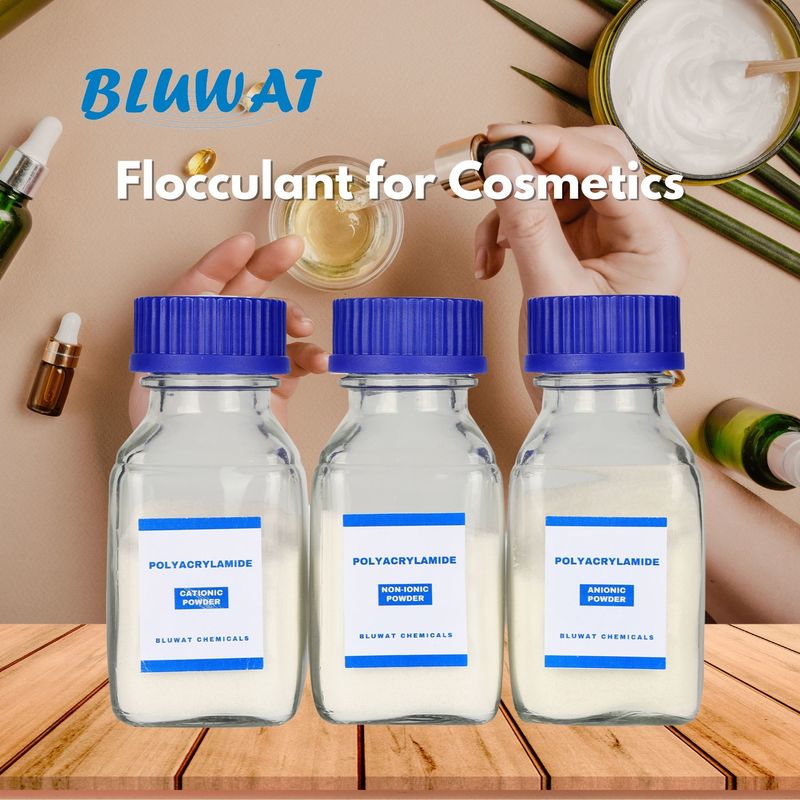Affordable Polyacrylamide Flocculant Polyelectrolyte PAM For Cosmetics ...
