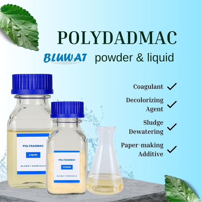 Powder Liquid PolyDADMAC PDADMAC PDMDAAC Textiles Color Fixing Agent ...