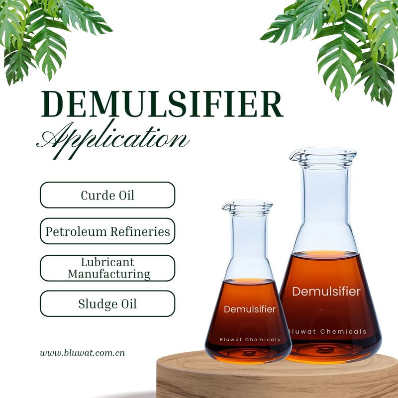 China Factory Producer High Efficiency Demulsifier Demulsifying Agent ...