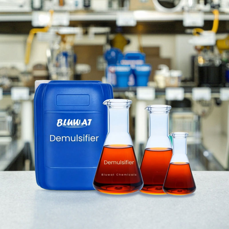 40 percent Demulsifier For Leather And Natural Plant Effluents Phase ...