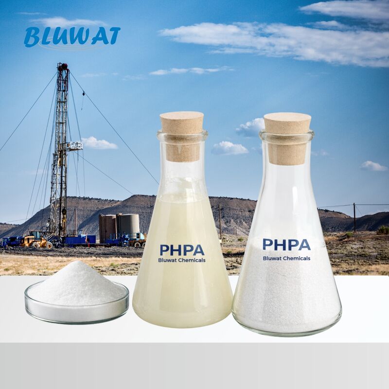 PHPA Polyacrylamide Polymer for Shale Stabilization Fluid Loss Control ...