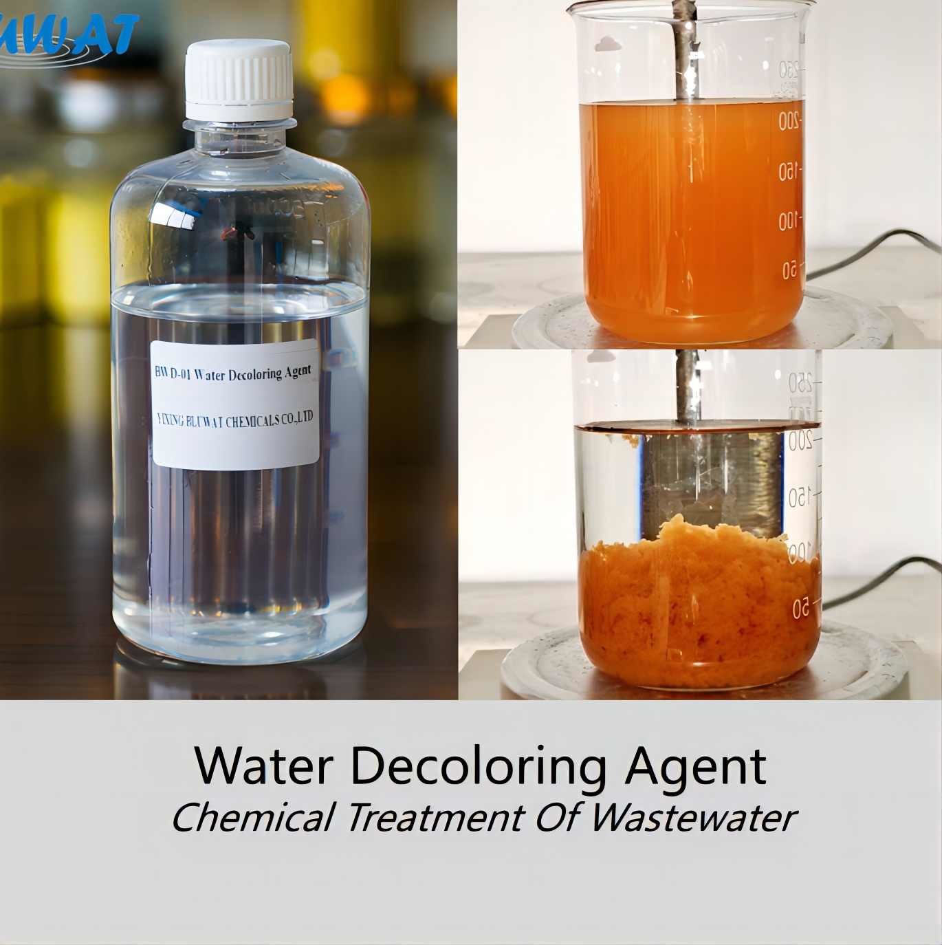 BWD - 01 Chemical Water Purifier Decoloring Agent Color Treatment Of ...