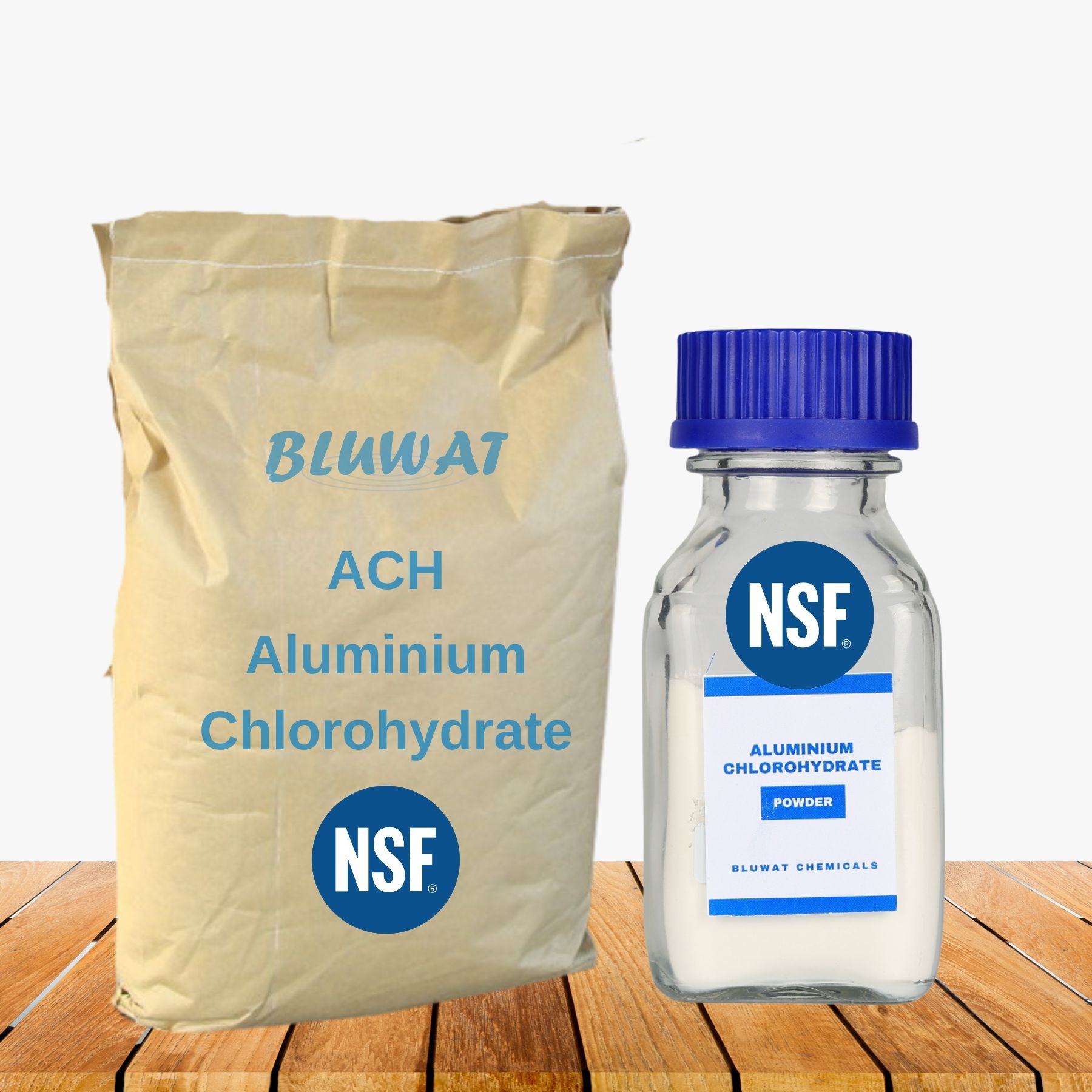 Water Treatment Grade / Cosmetic Grade ACH Powder Aluminum ...