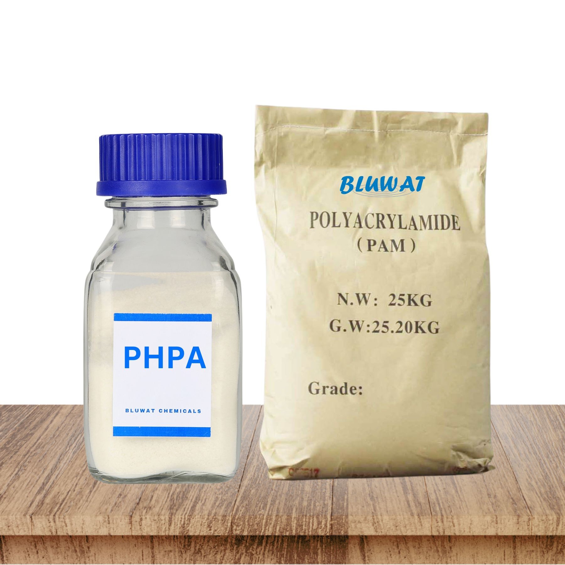 Polyacrylamide PHPA Flocculant Polymer Partially Hydrolyzed Drilling ...