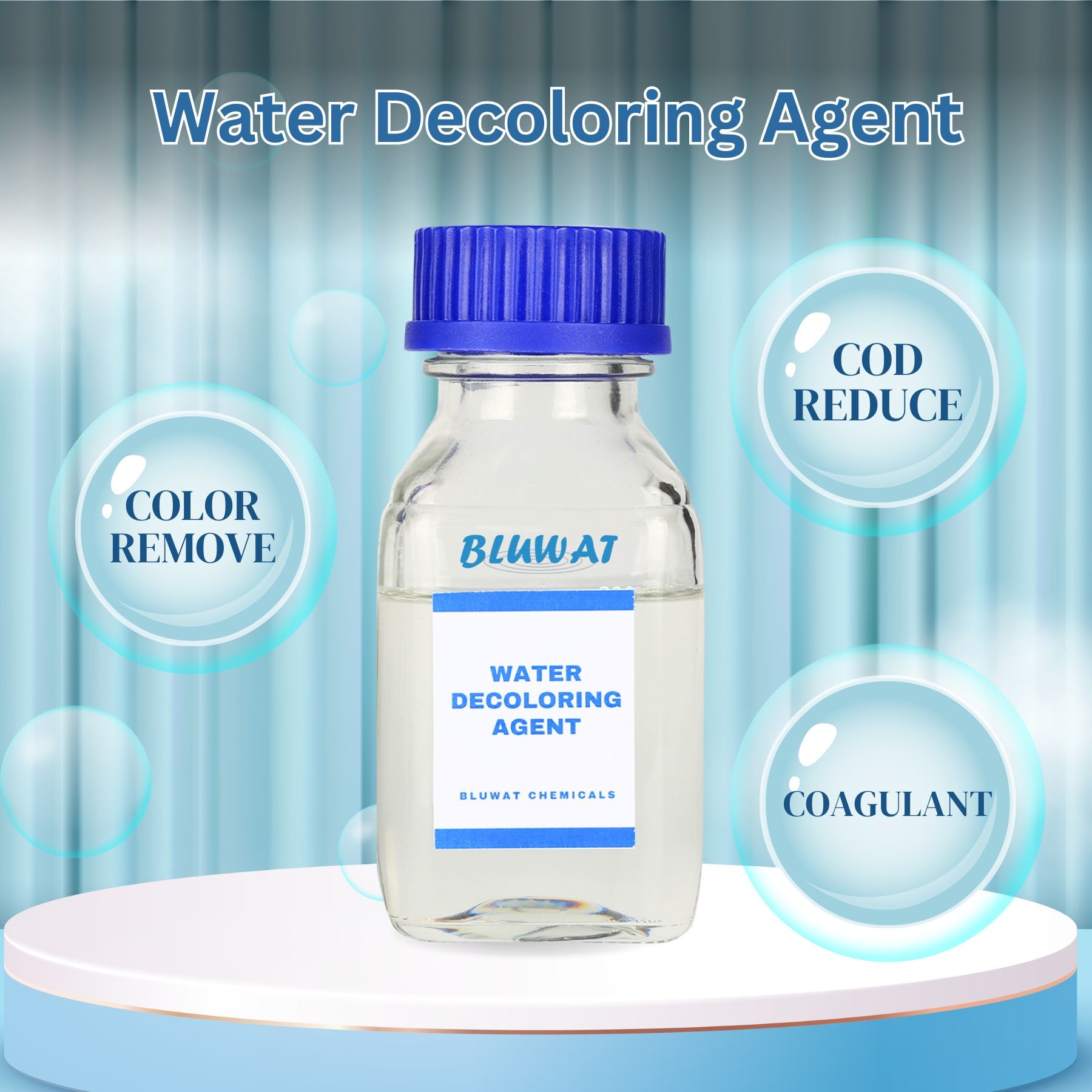 Water Clarification Agent Water Decoloring Agnet for Pigment Effluent ...