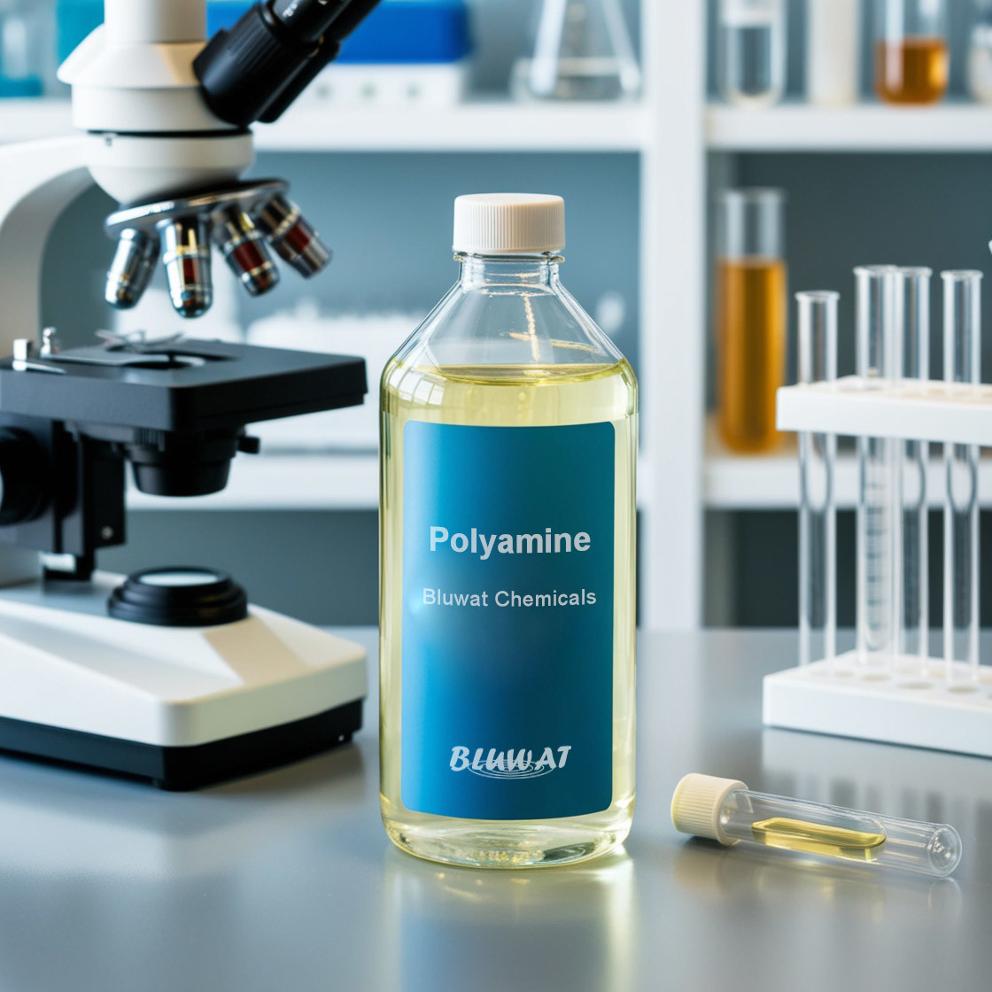 Water Soluble Polymers Polyamine Coagulant Aids In Water Treatment ...