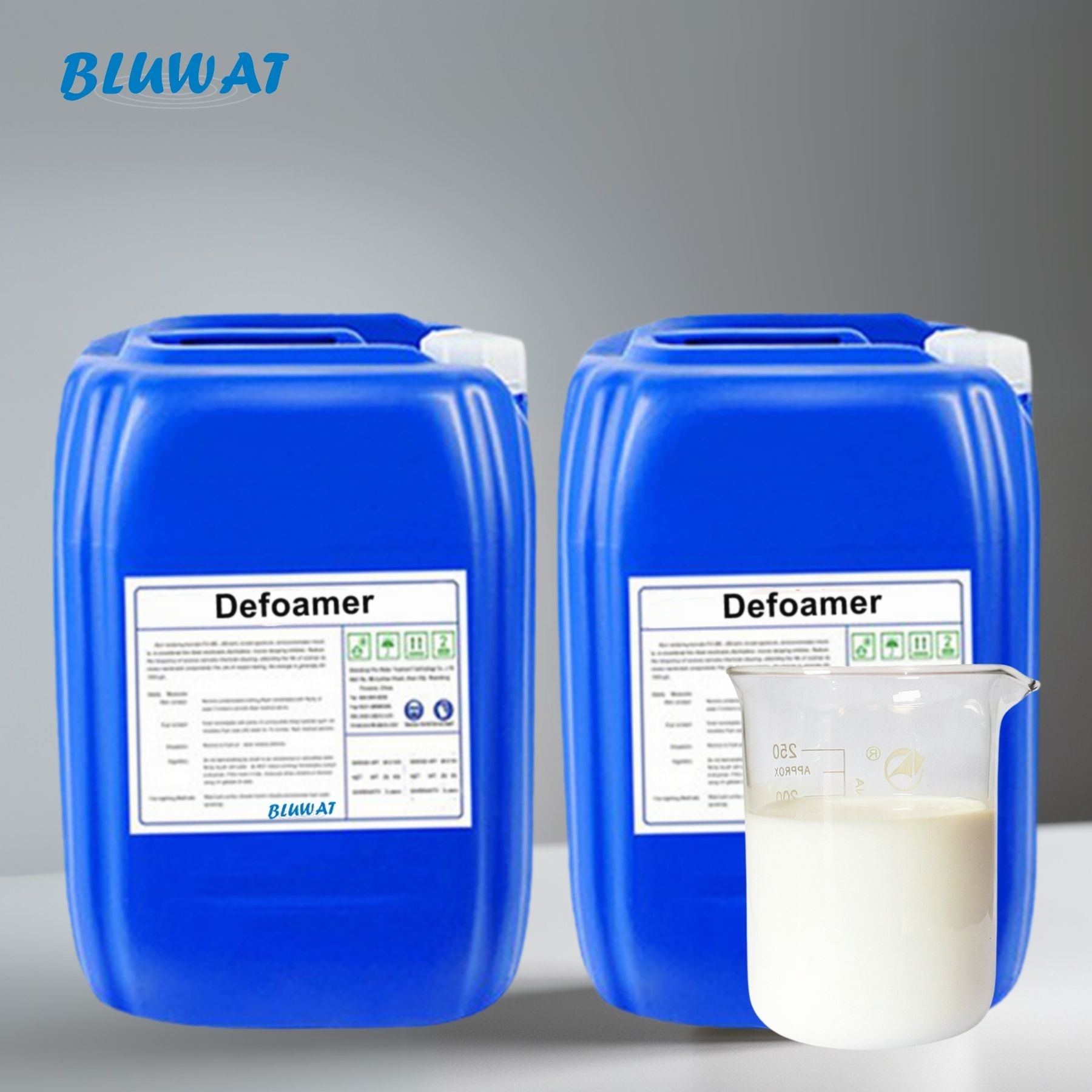 20-26% Solids Nonionic 200kg Fast Acting Water Based Silicon Defoamer ...