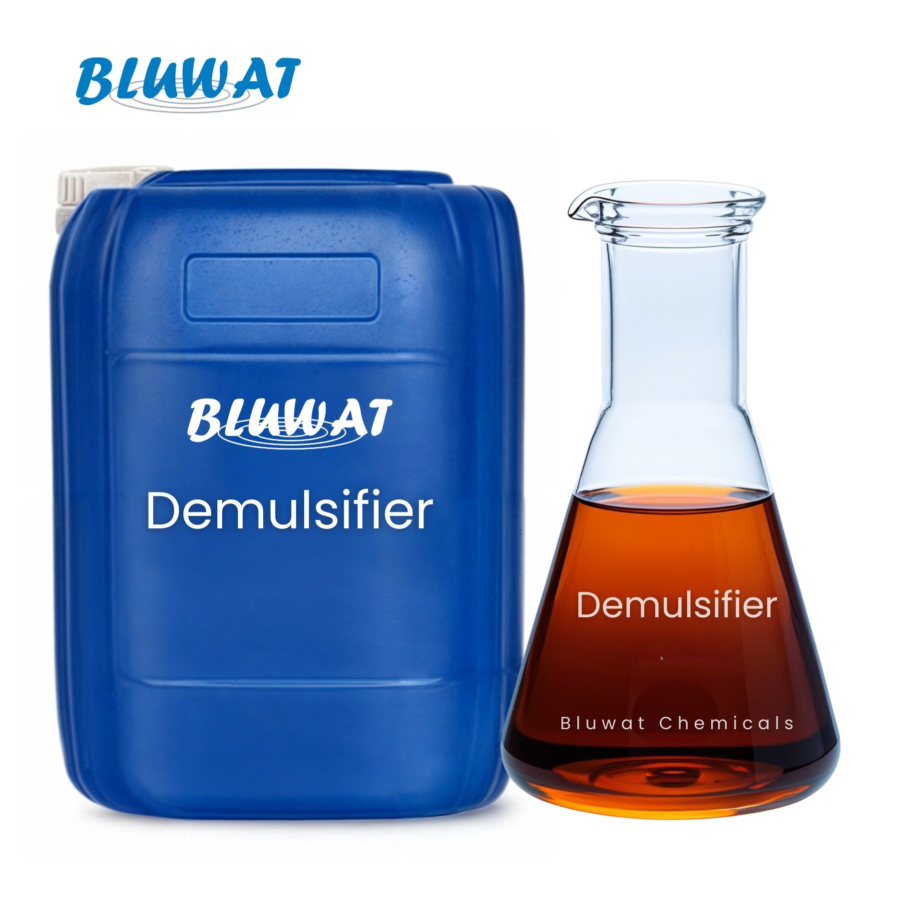 Industrial Demulsifier for Oily Wastewater Treatment 100% Purity