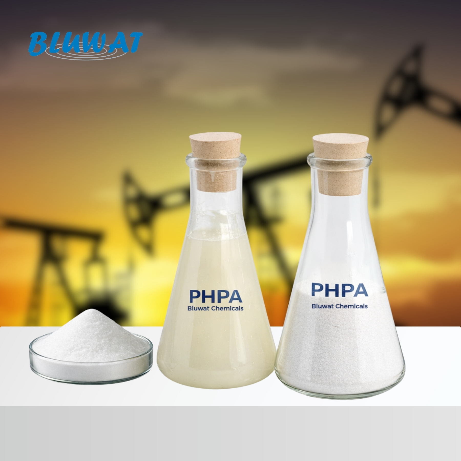 PHPA Partially Hydrolyzed Polyacrylamide Emulsion and Powder for ...