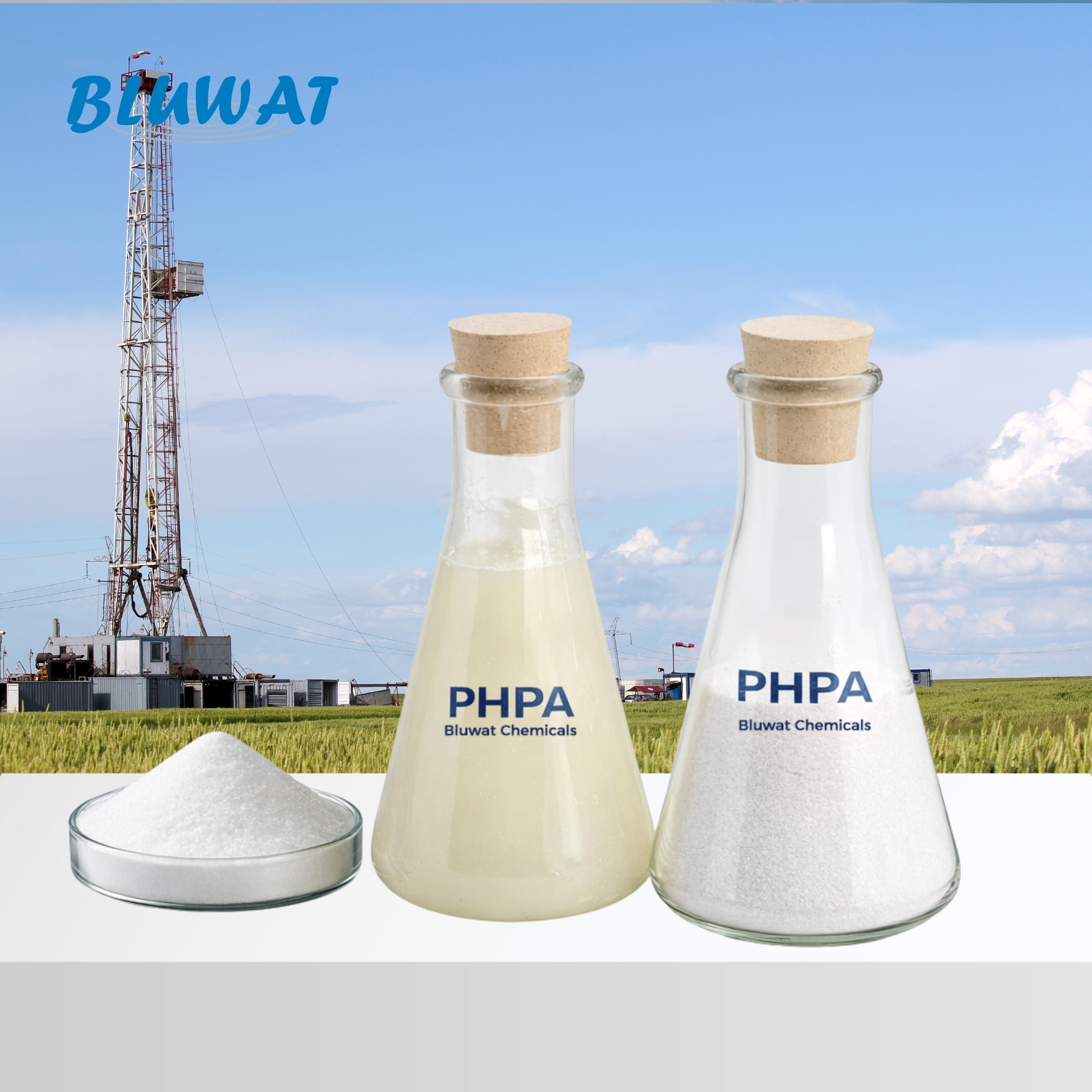 Partially Hydrolyzed PAM PHPA Polymer for Oilfield Drilling Fluids ...