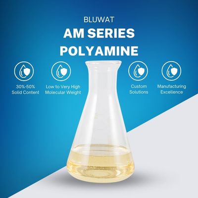 Cationic Polyamine Water Cleaning Chemicals For Solid-Liquid Separation ...