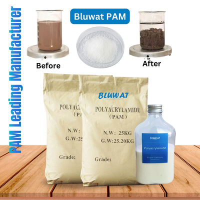 White Powder Anionic Polyacrylamide Flocculant Primary Clarification ...