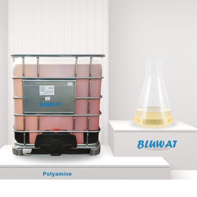 Water Treatment Plant Chemicals AM502 Polyamine Coagulation And ...
