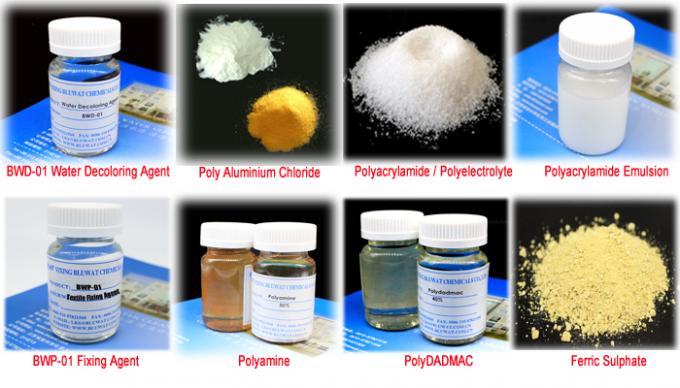 Water Purifying Chemicals Polymer Coagulant of Polyelectrolyte ...