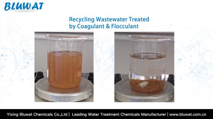 Effluent Color Remove Bluwat Water Clarifying Agent Wastewater Treatment