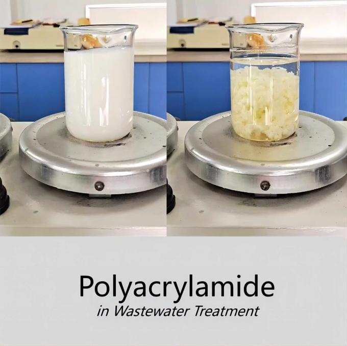 Water Treatment Polyelectrolyte Copolymer Water Soluble Polyacrylamide ...